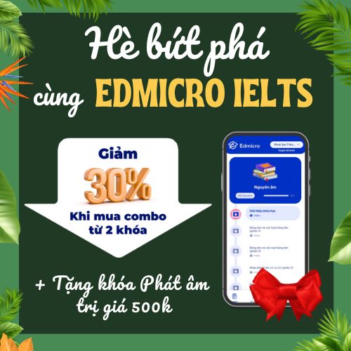 9. Chuyên sâu Writing & Speaking - Edmicro - Ielts