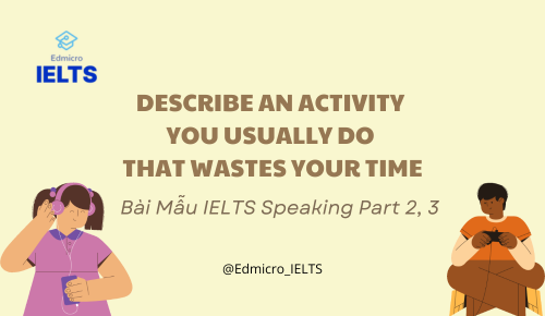 Describe An Activity You Enjoyed In Your Free Time When You Were Young