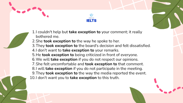 Take Exception To | Giải Thích Ý Nghĩa Cùng Edmicro - Edmicro IELTS